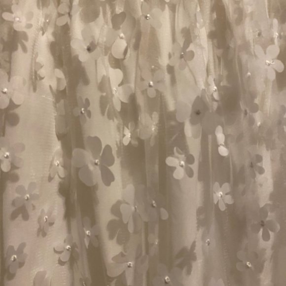 entro | Tops | Entro White Floral Top Size Large Nwt | Poshmark